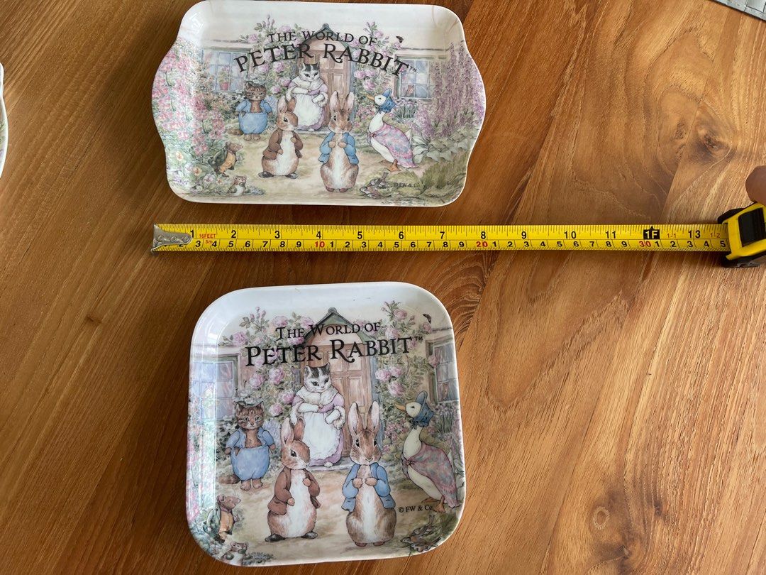 Peter rabbit trays, Furniture & Home Living, Kitchenware & Tableware ...