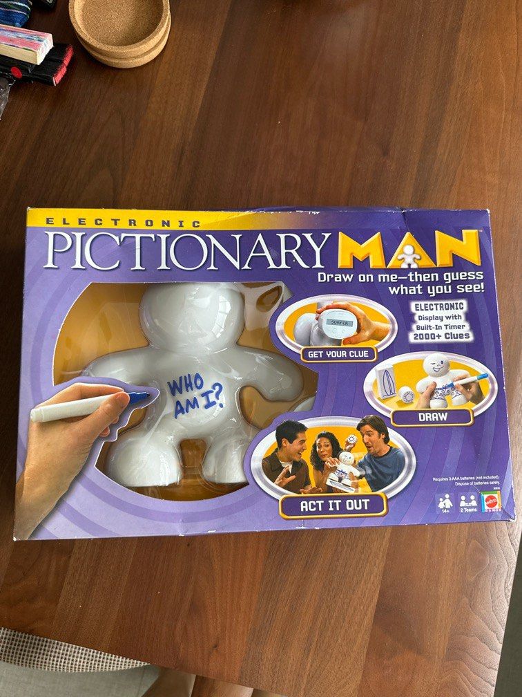 Pictionary Man game, Hobbies & Toys, Toys & Games on Carousell