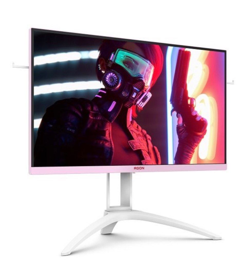 Pink/white Gaming Monitor, Computers & Tech, Parts & Accessories ...