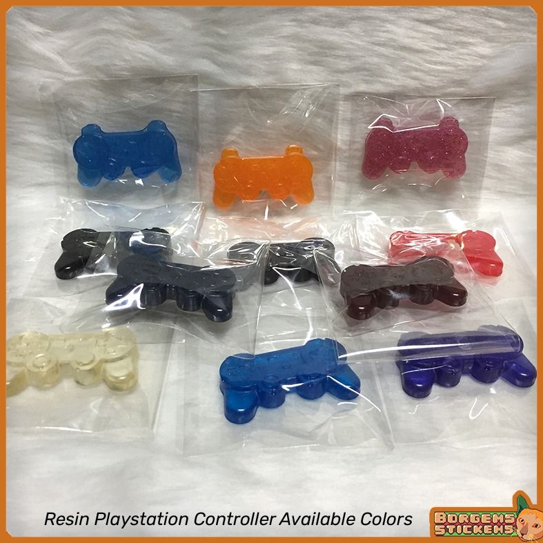 Playstation Controller - Resin - Hand Made - Mini Display / Keychain ...