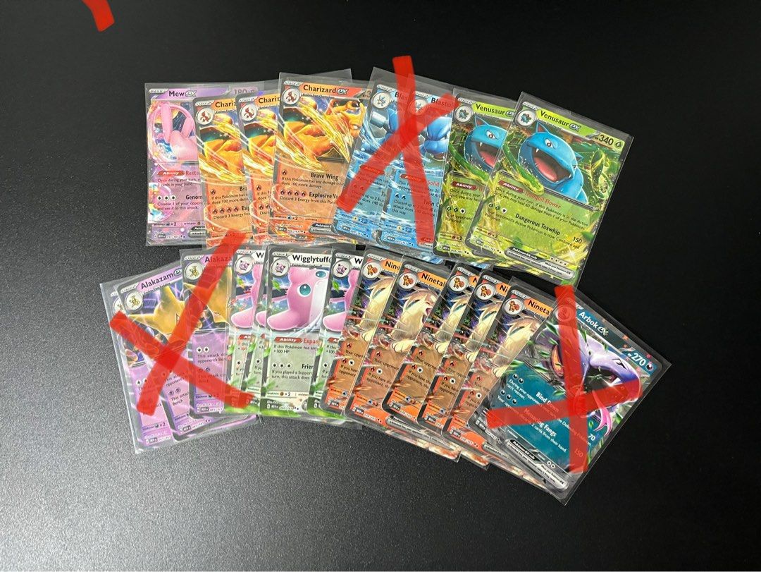 Pokemon 151 Ex cards (English), Hobbies & Toys, Toys & Games on Carousell
