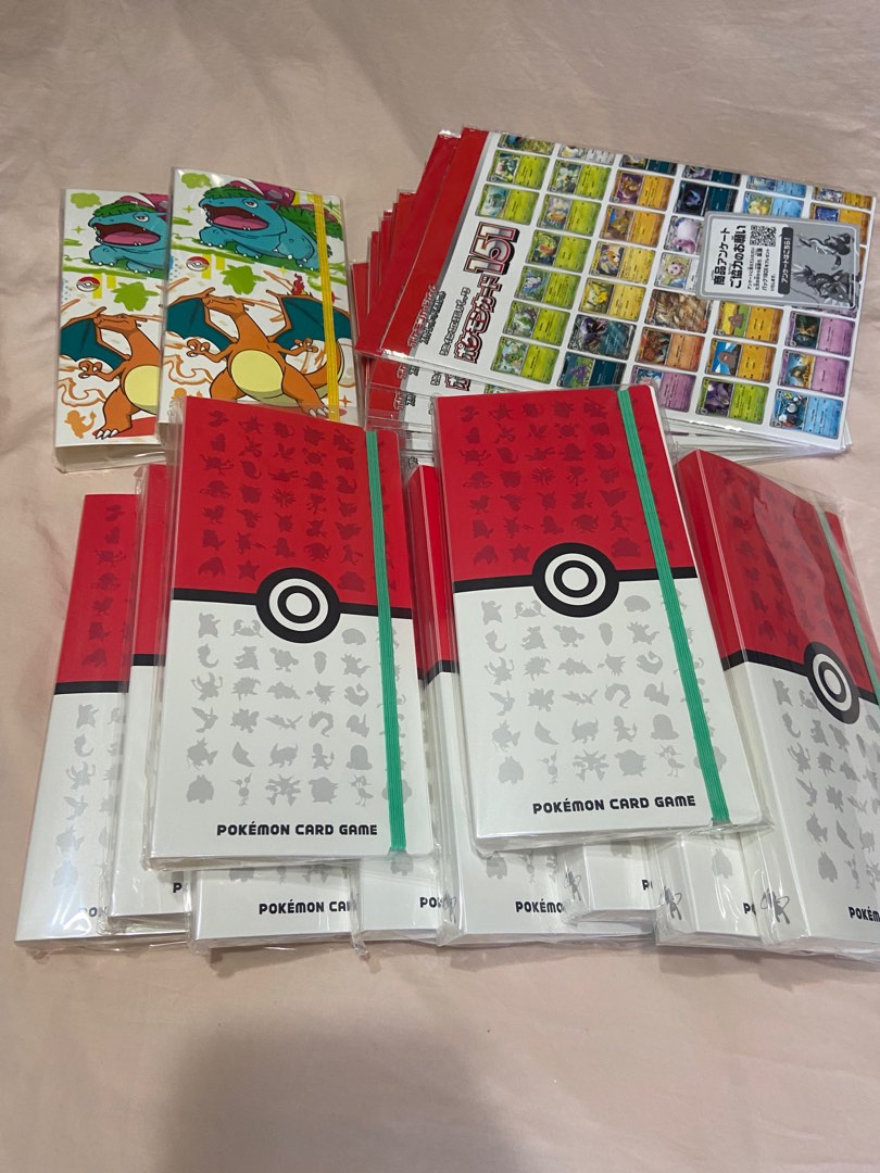Pokemon 151 promo file poster, Hobbies & Toys, Toys & Games on Carousell