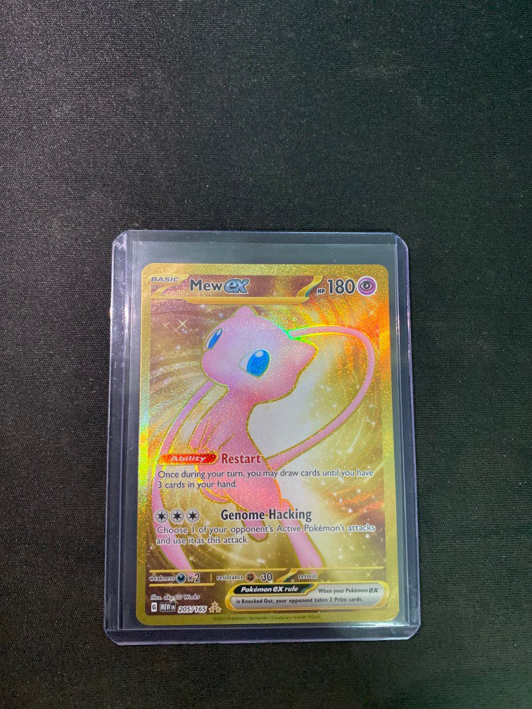 Gold Mew EX, Hobbies & Toys, Toys & Games on Carousell