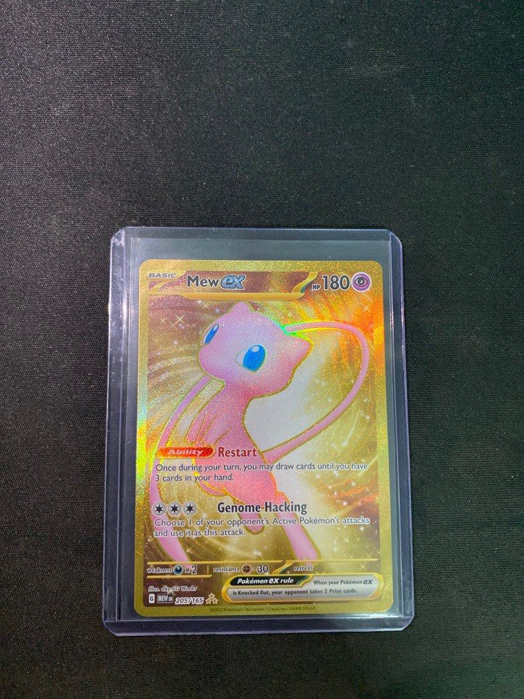 Gold Mew EX, Hobbies & Toys, Toys & Games on Carousell
