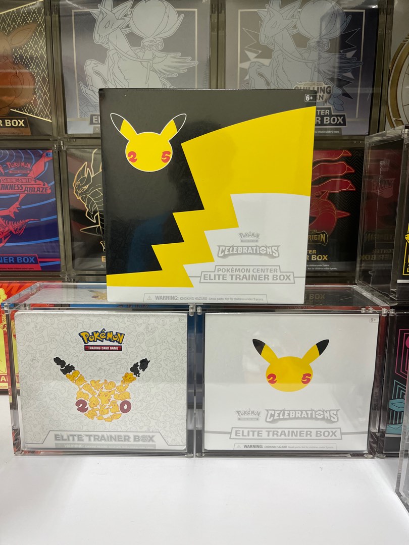 Pokemon celebrations Boxes, Hobbies & Toys, Toys & Games on Carousell