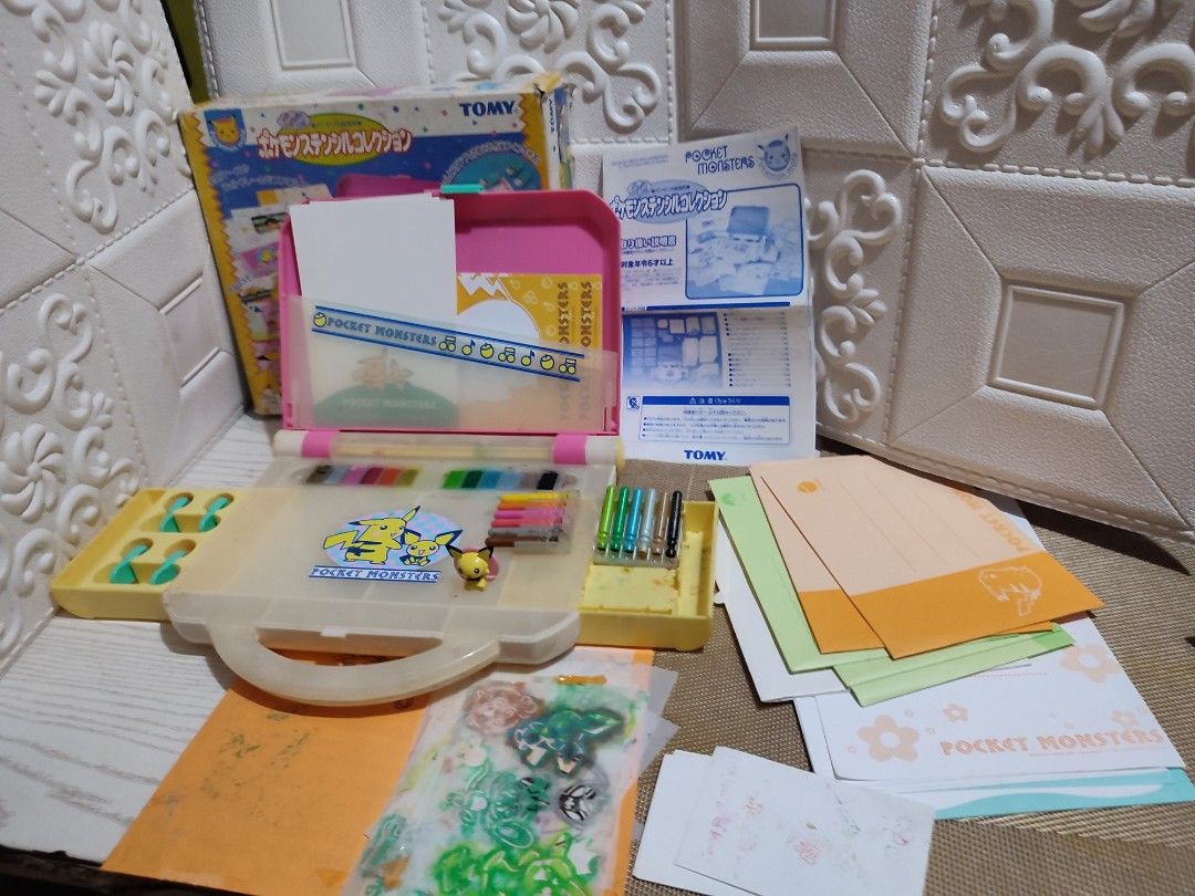 POKEMON STAMP AND STATIONARY SET, Hobbies & Toys, Stationary & Craft ...