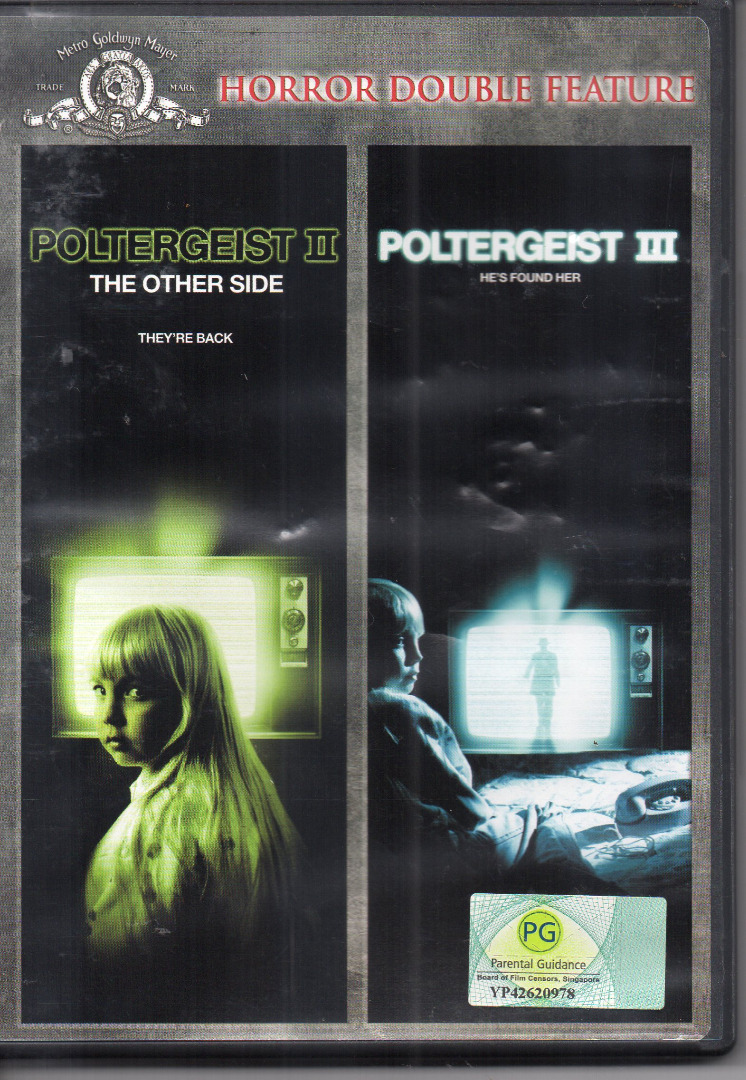 Poltergeist II / Poltergeist III ***original dvd***, Hobbies & Toys, Music & Media, CDs & DVDs ...