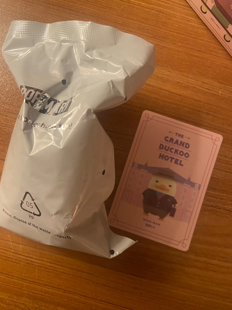 Pop Mart - Duckoo - Hotel series, Hobbies & Toys, Toys & Games on Carousell