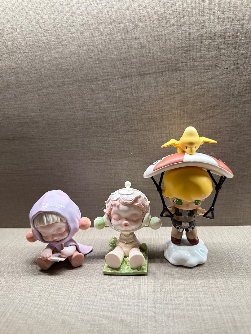 Popmart Dimoo Dinosaur/Skull panda warnth series, Hobbies & Toys, Toys ...