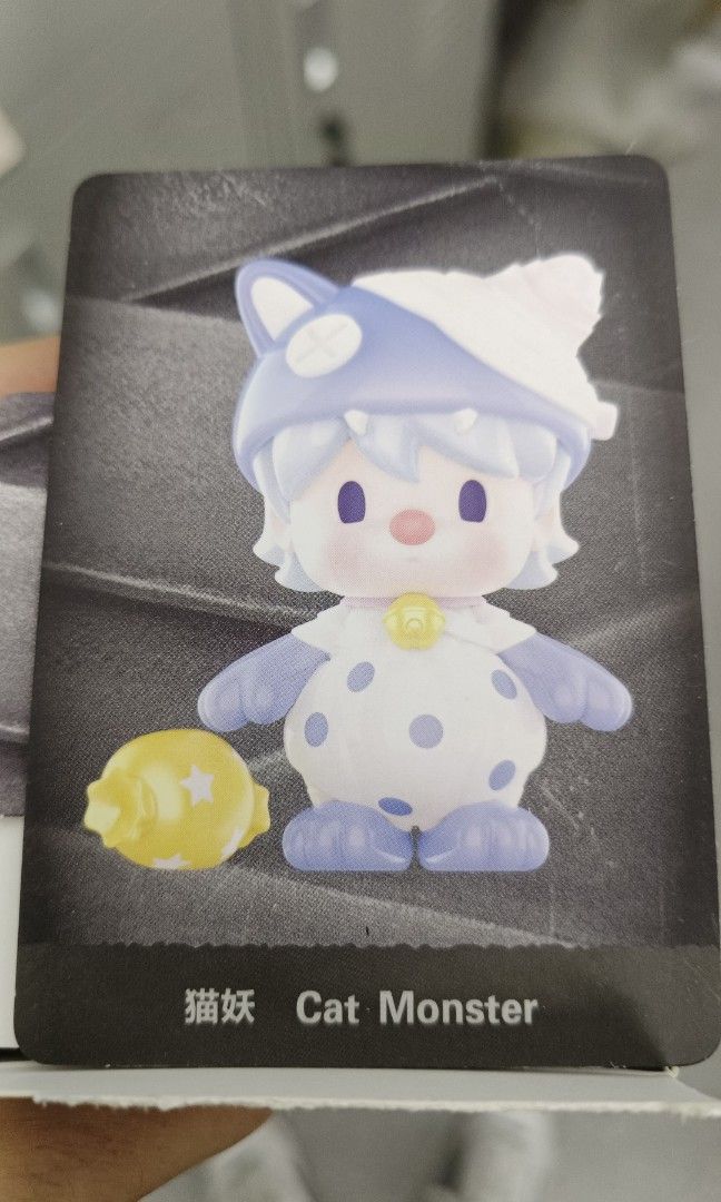 Popmart Sweet Bean Spooky Tales series Little Zombie, Cat Monster ...