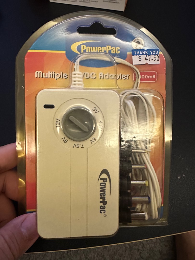 PowerPac Multiple AC/DC Adapter, TV & Home Appliances, Electrical ...