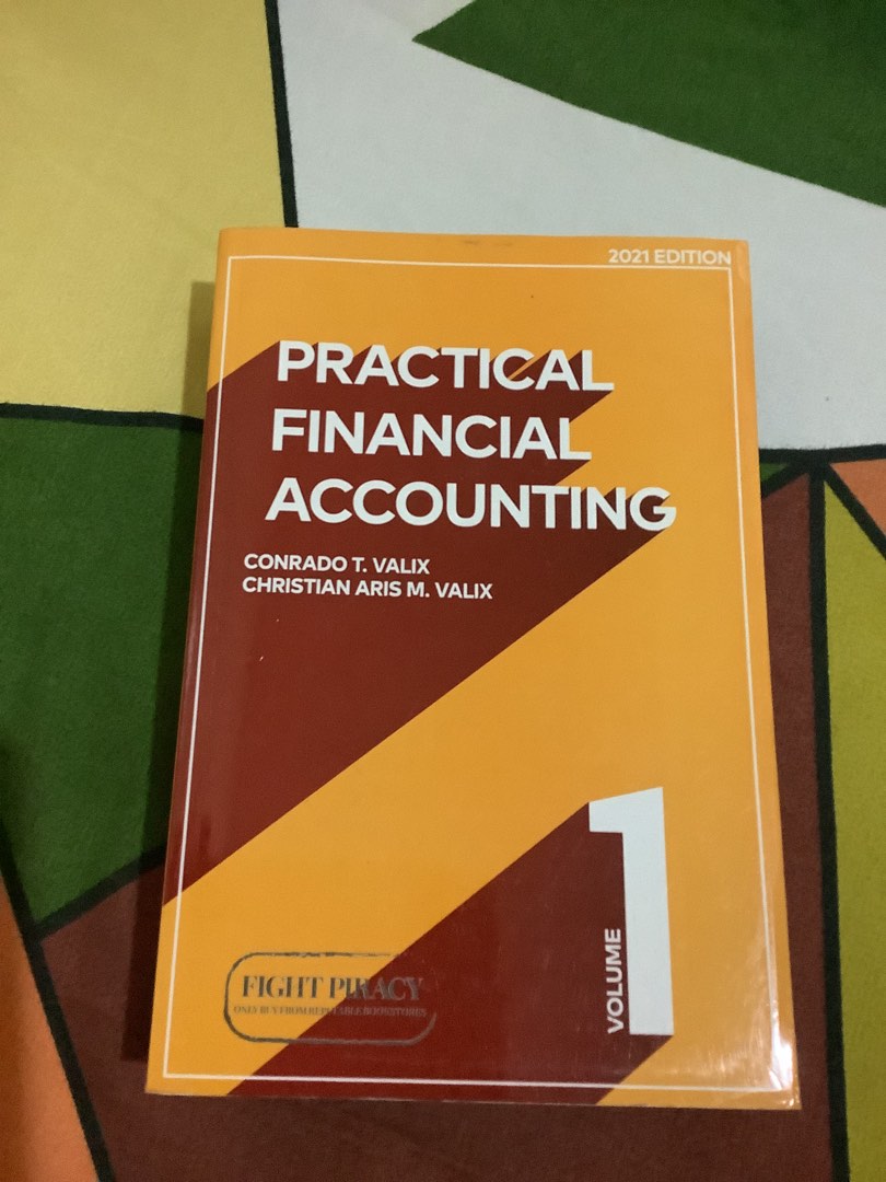 Practical Financial Accounting 1&2 by Valix, Hobbies & Toys, Books ...