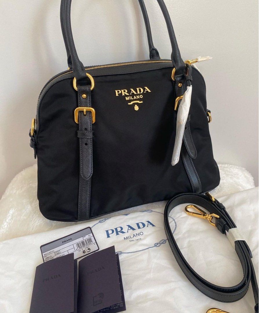 Prada Dome, Women's Fashion, Bags & Wallets, Cross-body Bags on Carousell