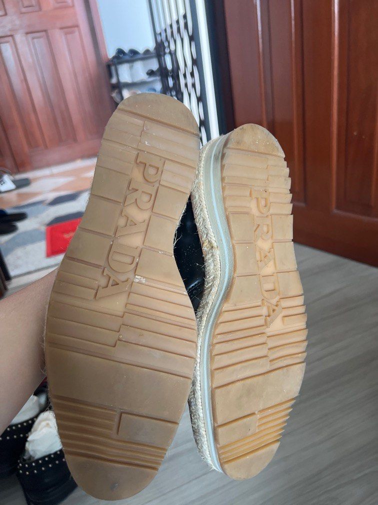 Prada smart casual espadrilles, Women's Fashion, Footwear, Sneakers on ...