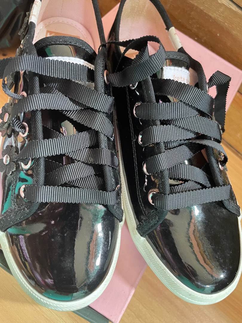 Preloved - Keds Kids X Kate Spade New York Kickstart Floral Patent ...