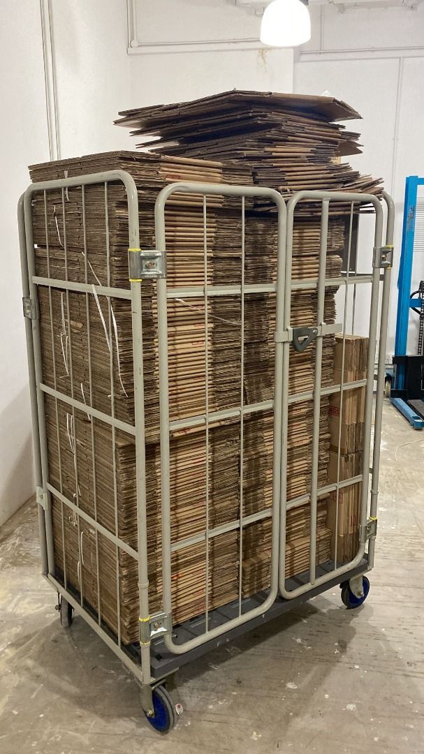 PRESTAR Worktainer Cage Trolley, Furniture & Home Living, Home ...