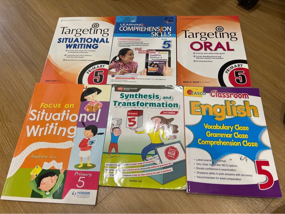 Primary 5 English books - 6 books , Hobbies & Toys, Books & Magazines ...