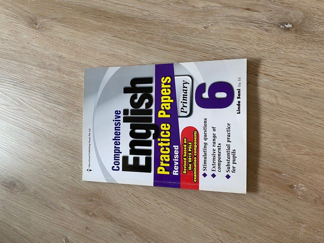 primary 6 comprehensive english practice papers assessment book ...