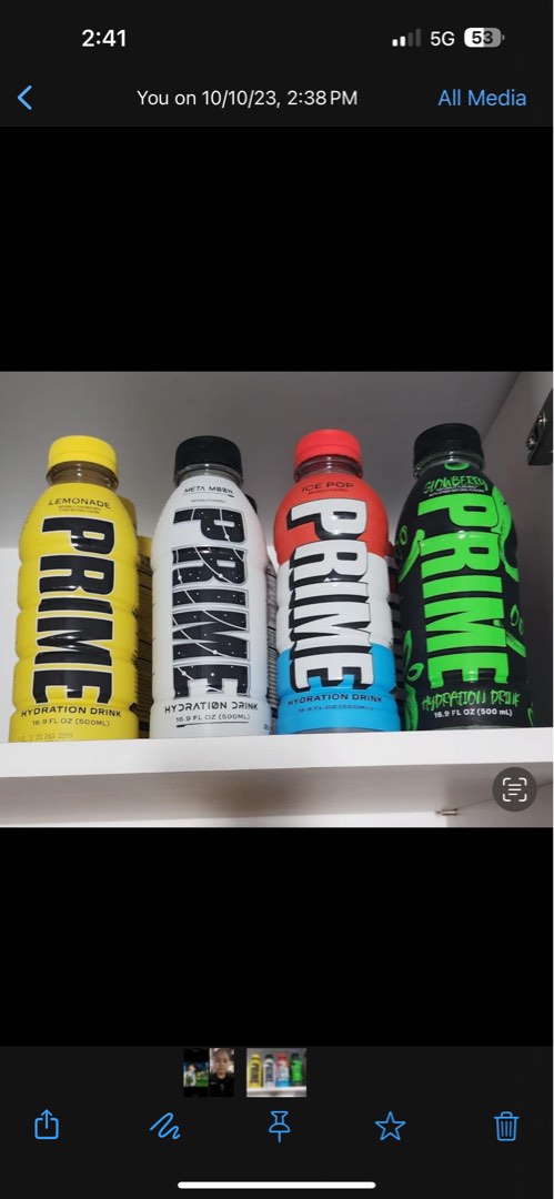 Prime drink on Carousell