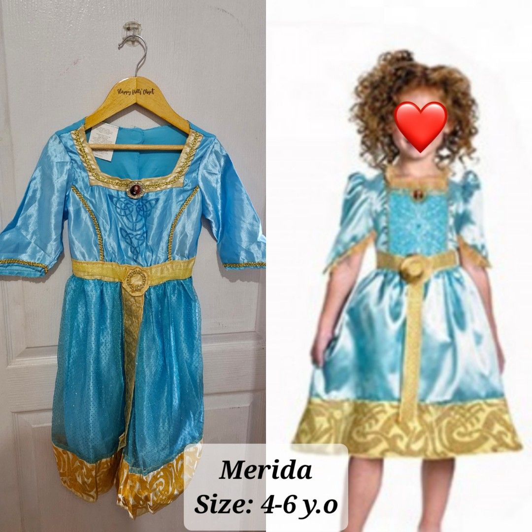 Princess Merida from Movie Brave (4-6 y.o), Babies & Kids, Babies ...
