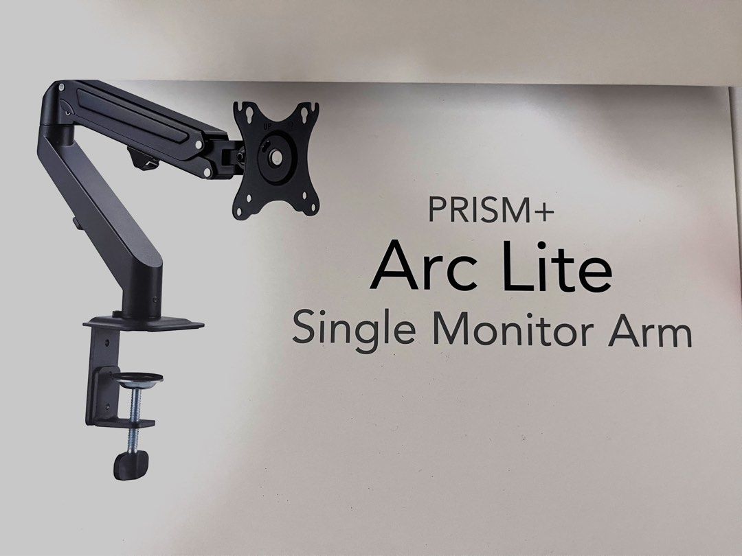Prism + Arc Lite Single Monitor Arm, Computers & Tech, Parts & Accessories, Monitor Screens on ...
