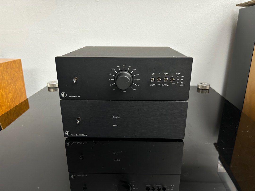 Pro-Ject Phono Box RS w/ Power Box " Battery Supply", Audio, Soundbars ...