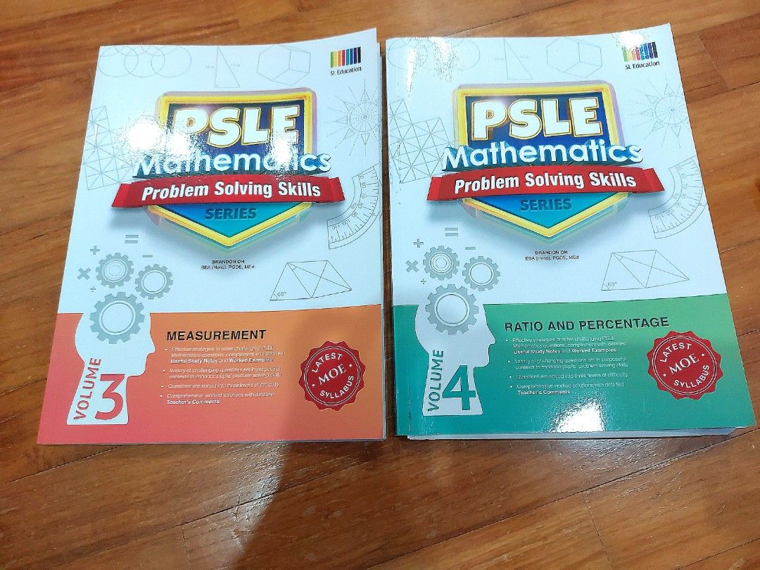 PSLE Math Problem Solving Skills Assessment Books, Hobbies & Toys ...