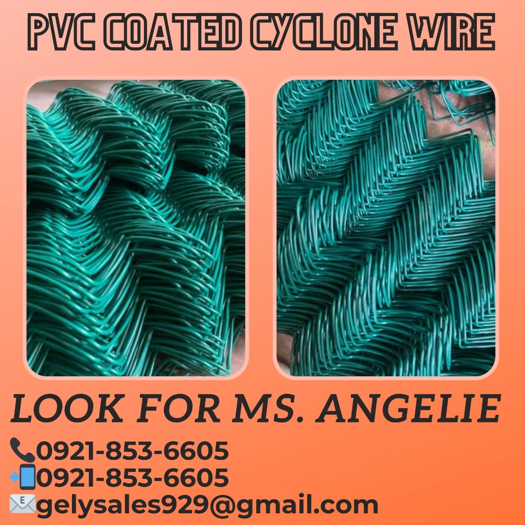 PVC COATED CYCLONE WIRE AVAILBLE HERE !!!!, Commercial & Industrial ...