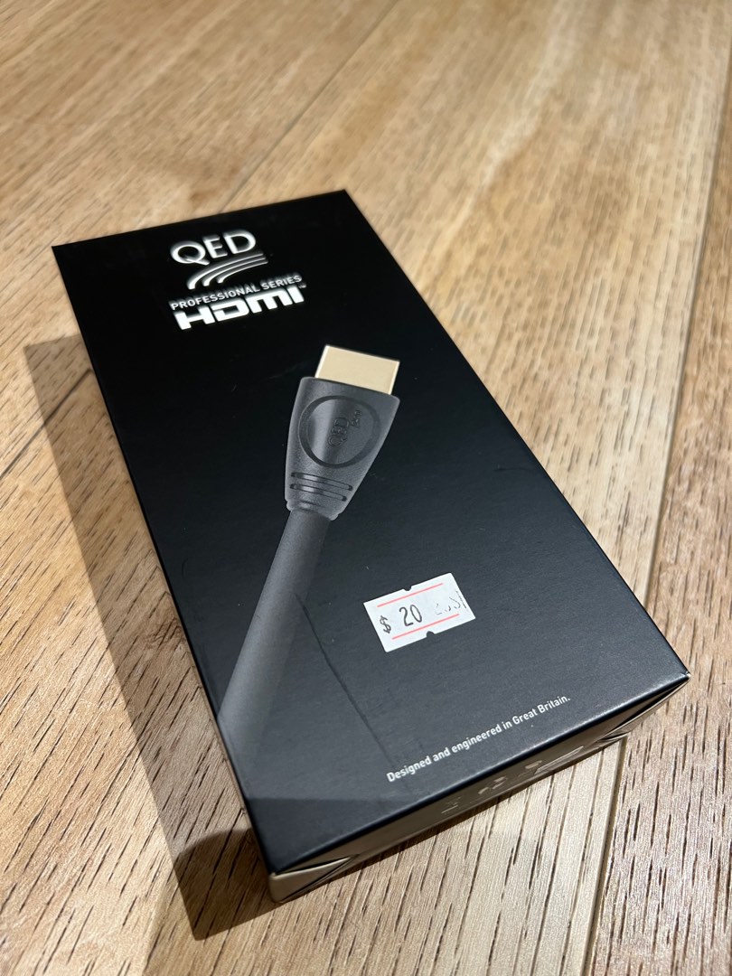 QED professional Series HDMI cable, TV & Home Appliances, TV ...