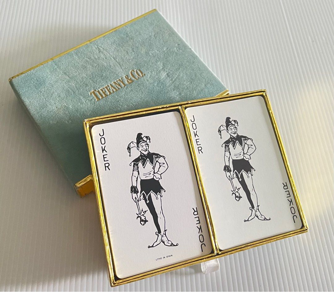 Rare Vintage Tiffany & Co Deck Of Playing Cards, Hobbies & Toys ...