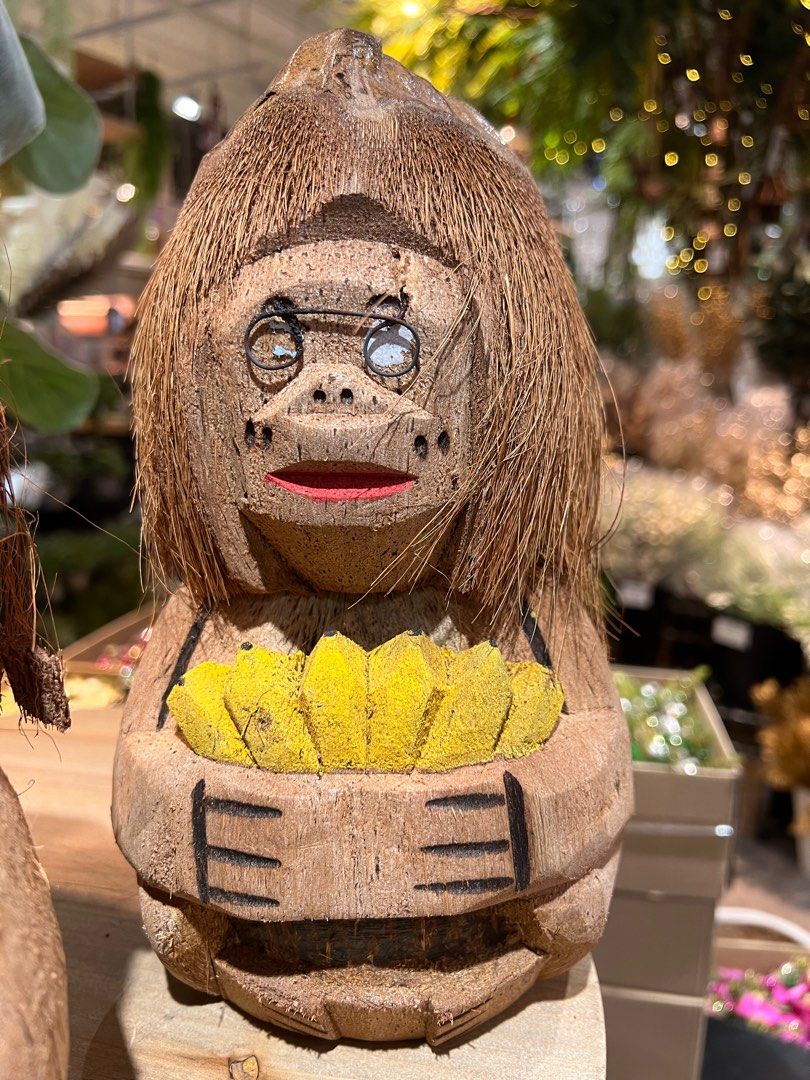 Real Coconut Husk Design Display, Furniture & Home Living, Home Decor ...