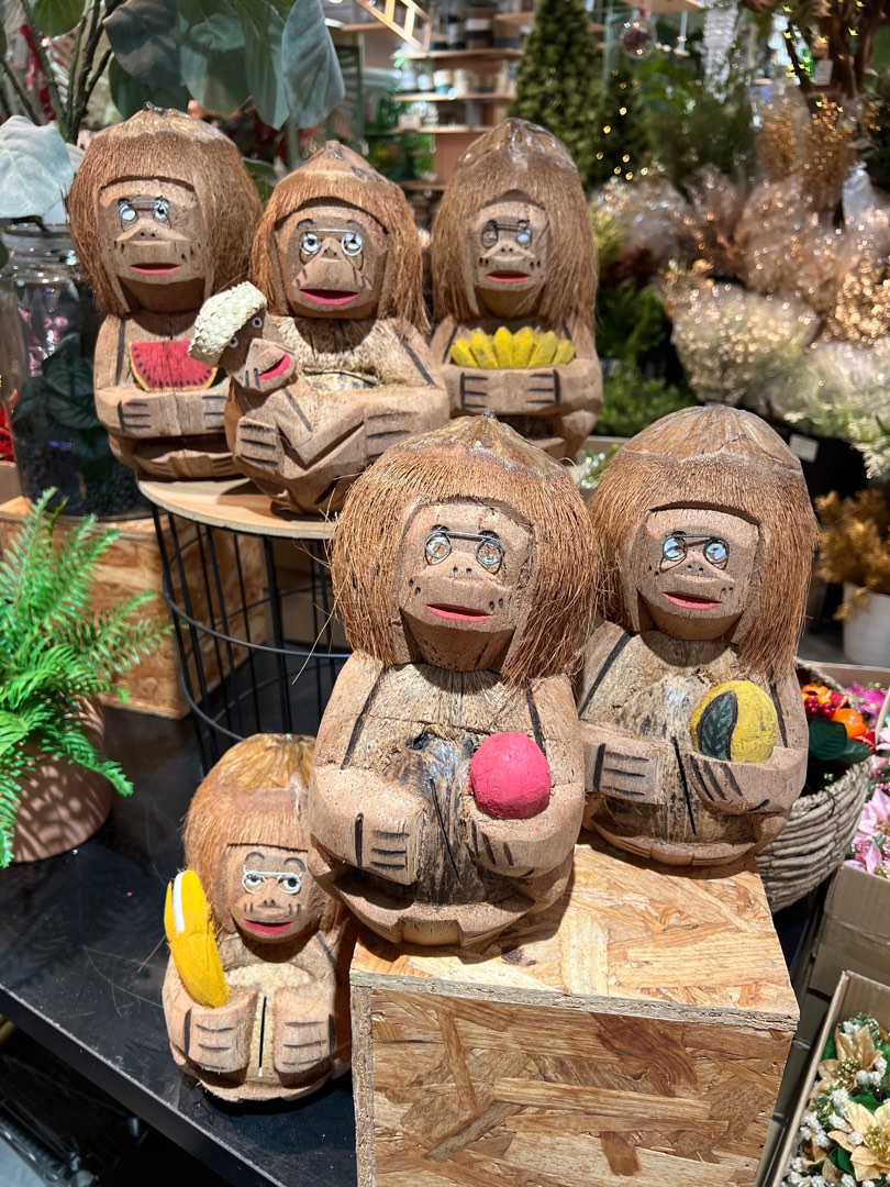 Real Coconut Husk Design Display, Furniture & Home Living, Home Decor ...