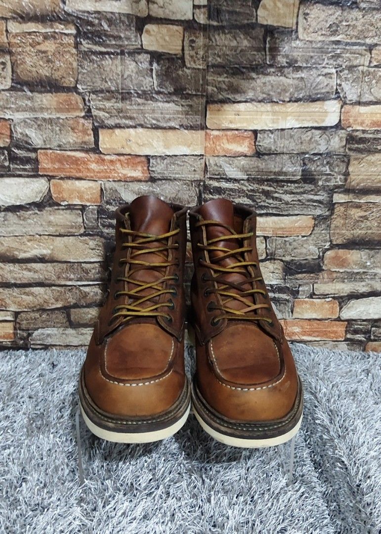 Red Wing Heritage Classic Moc 1907 Copper Rough and Tough Genuine ...