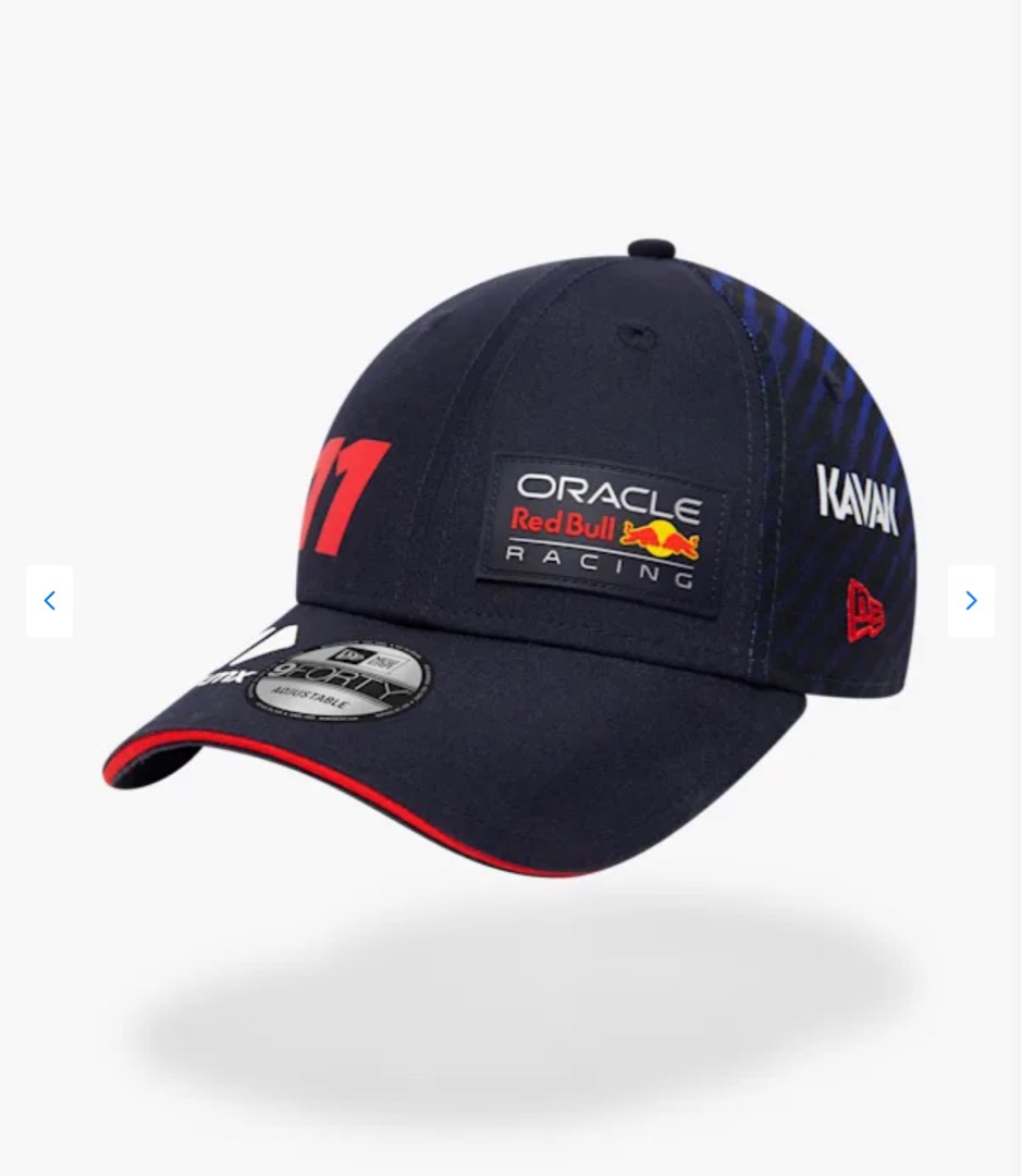 Redbull F1 New Era 9Forty Perez Driver Cap Grand Prix, Men's Fashion ...