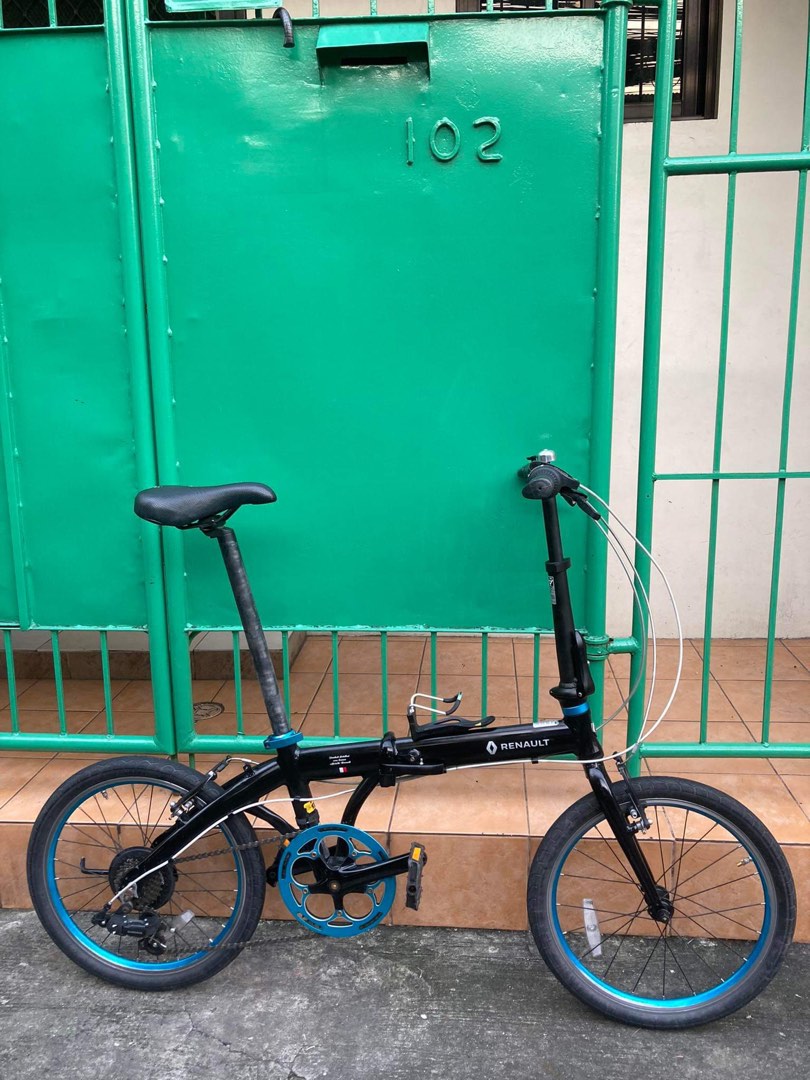 RENAULT FOLDING BIKE ALLOY, Sports Equipment, Bicycles & Parts ...
