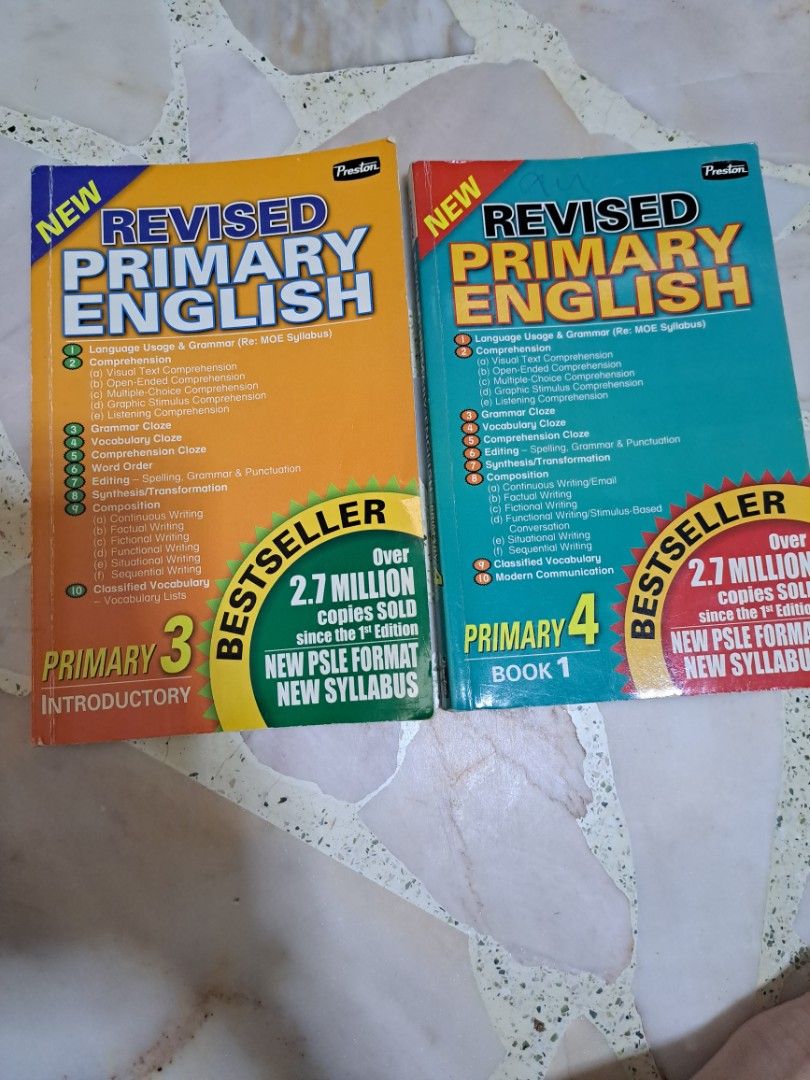 Revised primary English, Hobbies & Toys, Books & Magazines, Assessment ...