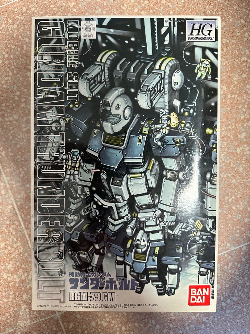 RGM-79 GM mobile suit Gundam Thunderbolt ver. HG model kit, Hobbies ...