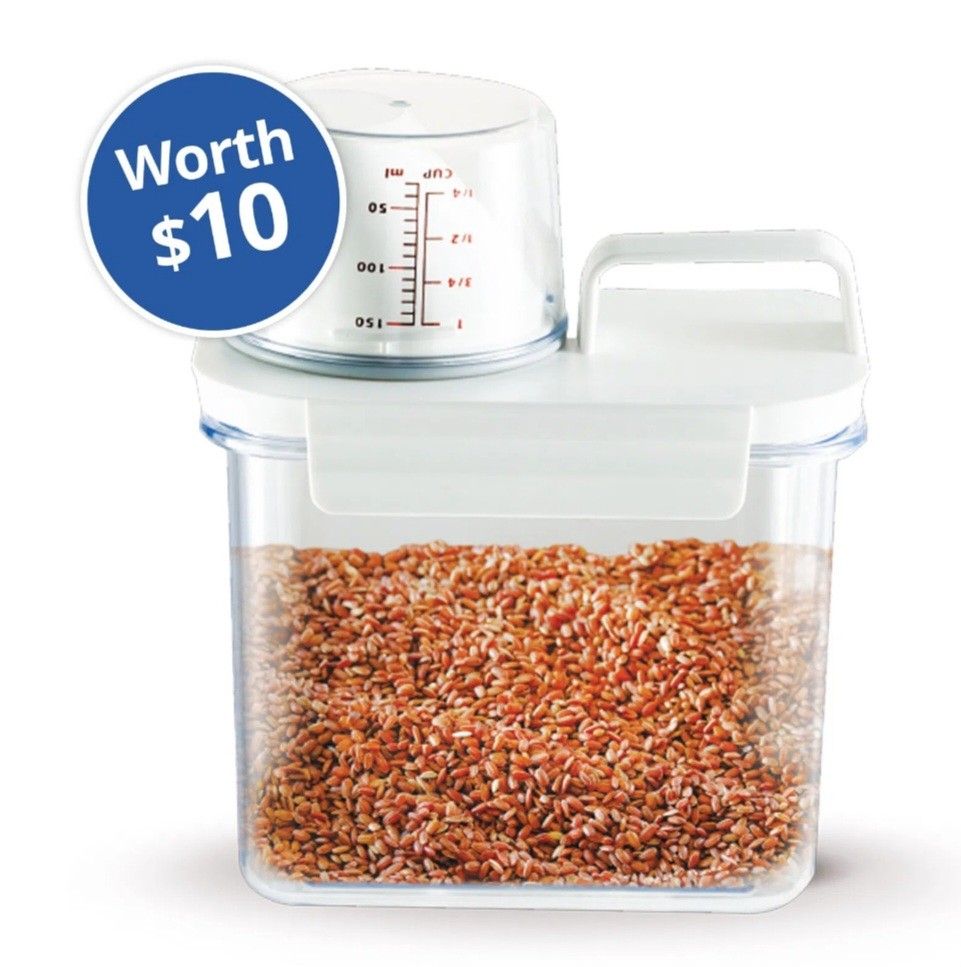 Rice container, Furniture & Home Living, Kitchenware & Tableware, Food ...