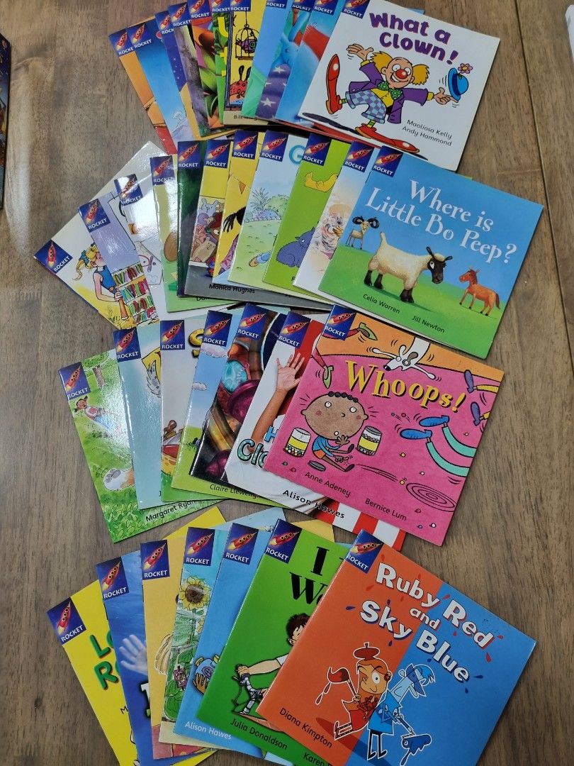 Rigby rocket, level red, blue, green and yellow, Hobbies & Toys, Books ...