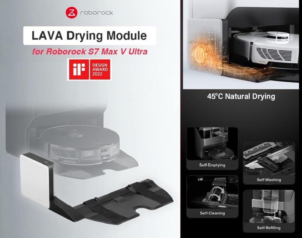 Roborock Lava Drying Module for S7 MaxV Ultra Only, TV & Home ...