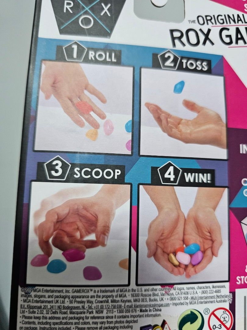 Rox Game - Five Stone, Hobbies & Toys, Toys & Games on Carousell