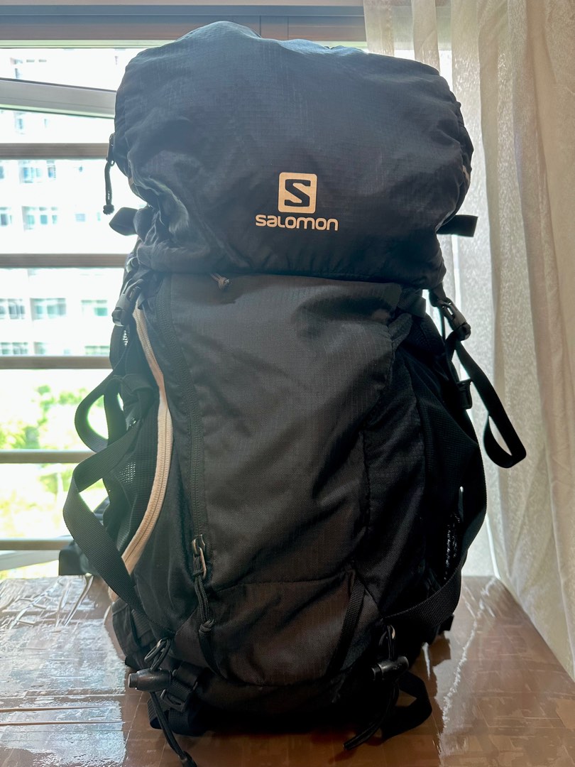 Salomon Travel Backpack 45L, Men's Fashion, Bags, Backpacks on Carousell