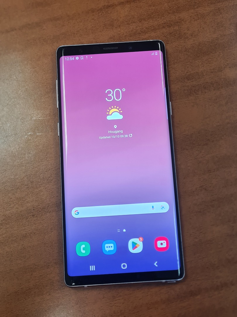 Samsung Note 9 Galaxy Android Smartphone 128GB, Mobile Phones & Gadgets ...