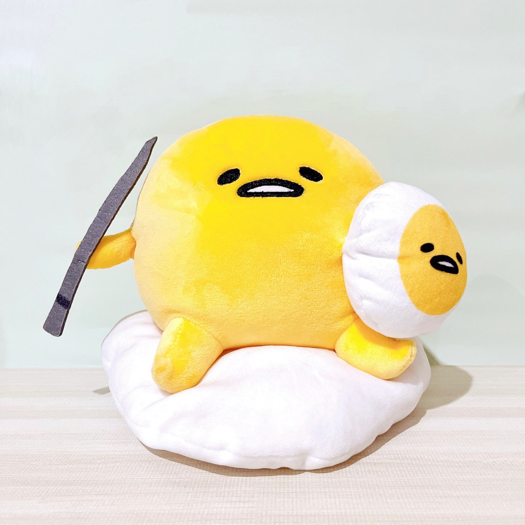 Sanrio Gudetama Egg Plush Soft Toy, Hobbies & Toys, Toys & Games on Carousell