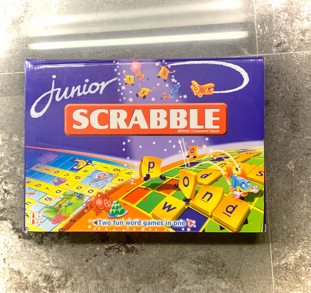 Scrabble Junior board game, Hobbies & Toys, Toys & Games on Carousell