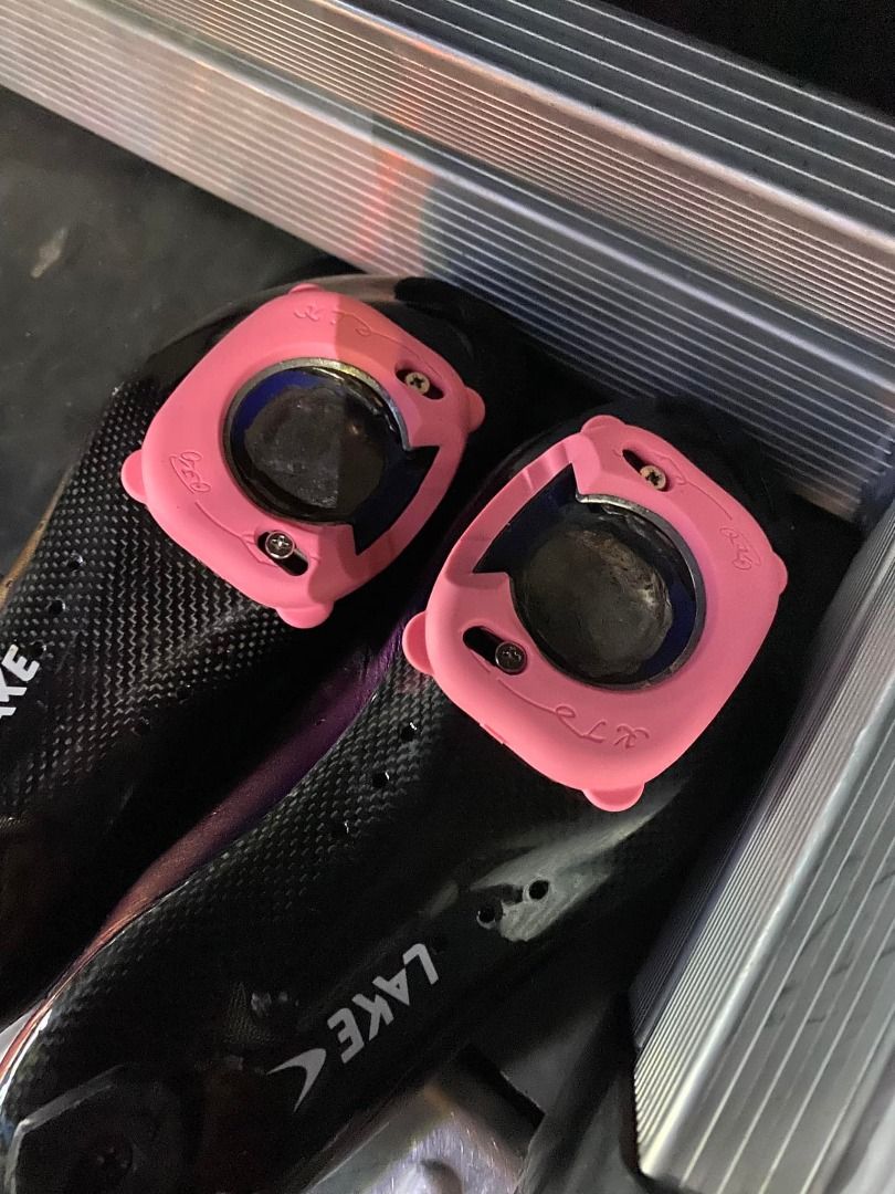 Secured with screws rubber covers for Wahoo Speedplay cleats., Sports ...