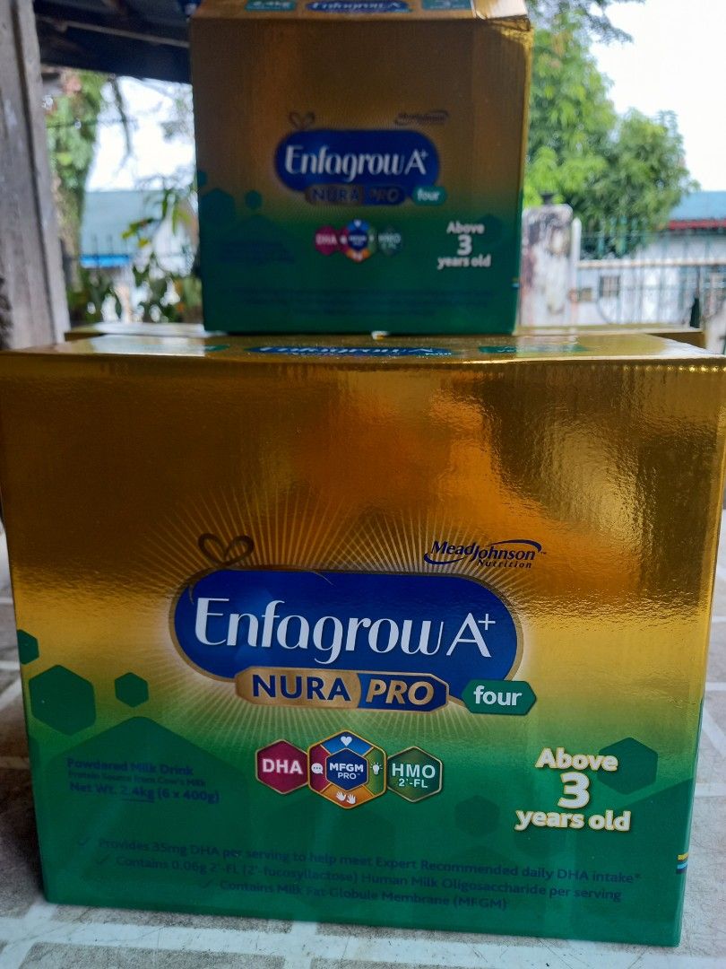 Sealed Enfagrow a+ nura pro four, Babies & Kids, Nursing & Feeding ...