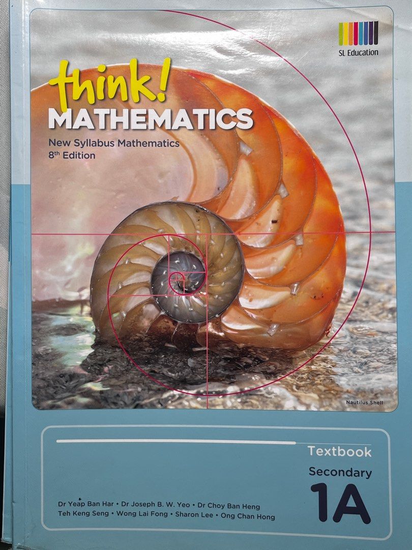 Sec1 Math Textbook, Hobbies & Toys, Books & Magazines, Textbooks on ...