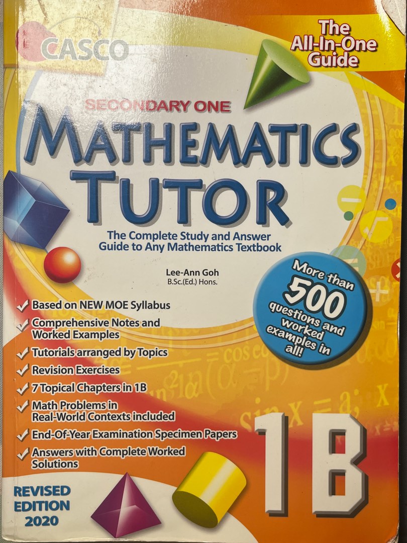 Sec2 Math Exercise book from top student, Hobbies & Toys, Books ...