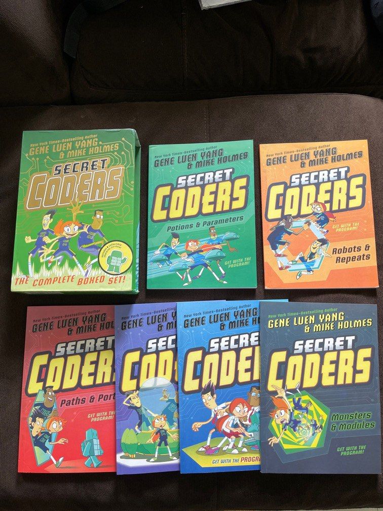 Secret coders, Hobbies & Toys, Books & Magazines, Fiction & Non-Fiction on Carousell